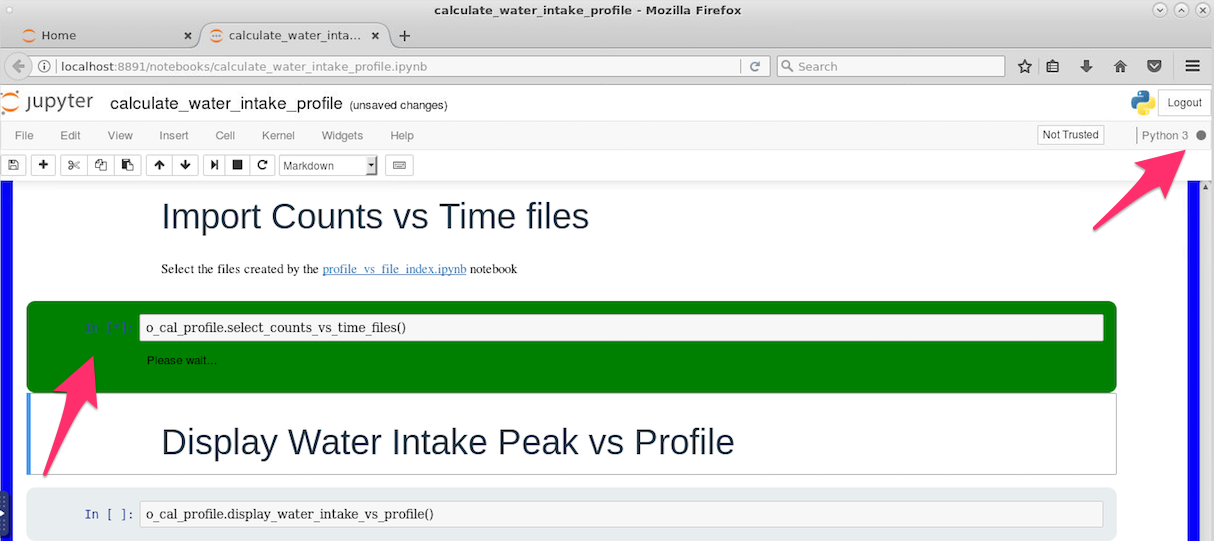 Run a jupyter notebook :: Documentation for Hugo Learn Theme